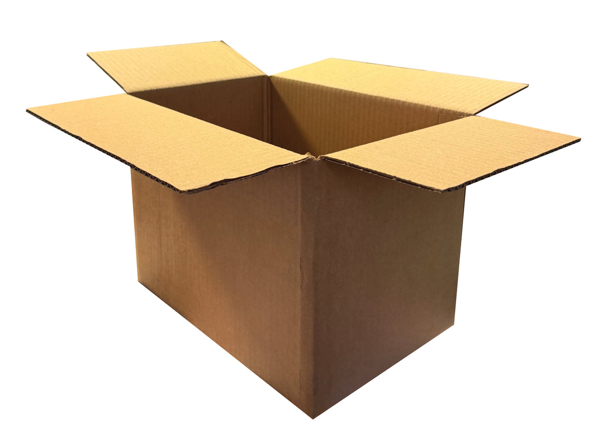 New Plain Strong Single Wall Box - 300mm x 200mm x 210mm – Sadlers