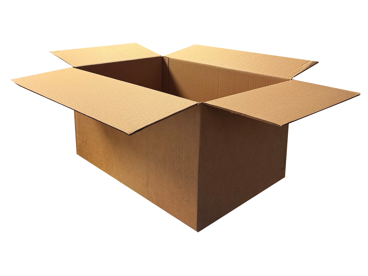 New Plain Strong Single Wall Box - 485mm x 325mm x 258mm – Sadlers