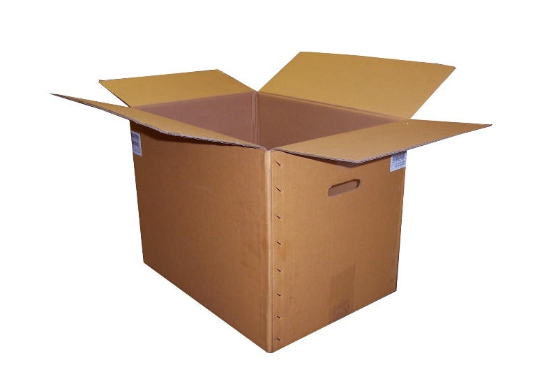 Used Plain Strong Single Wall Boxes - 480mm x 350mm x 370mm – Sadlers